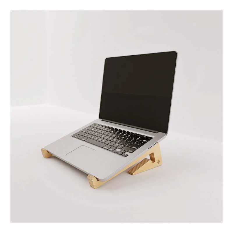 SOPORTE PARA LAPTOP EN MADERA | Eticorp Perú